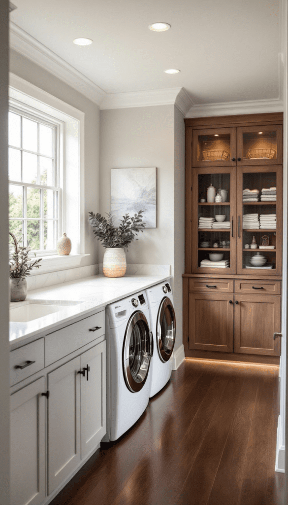 16 Big Laundry Room Designs That Make Organization Easy - Cosy Hous